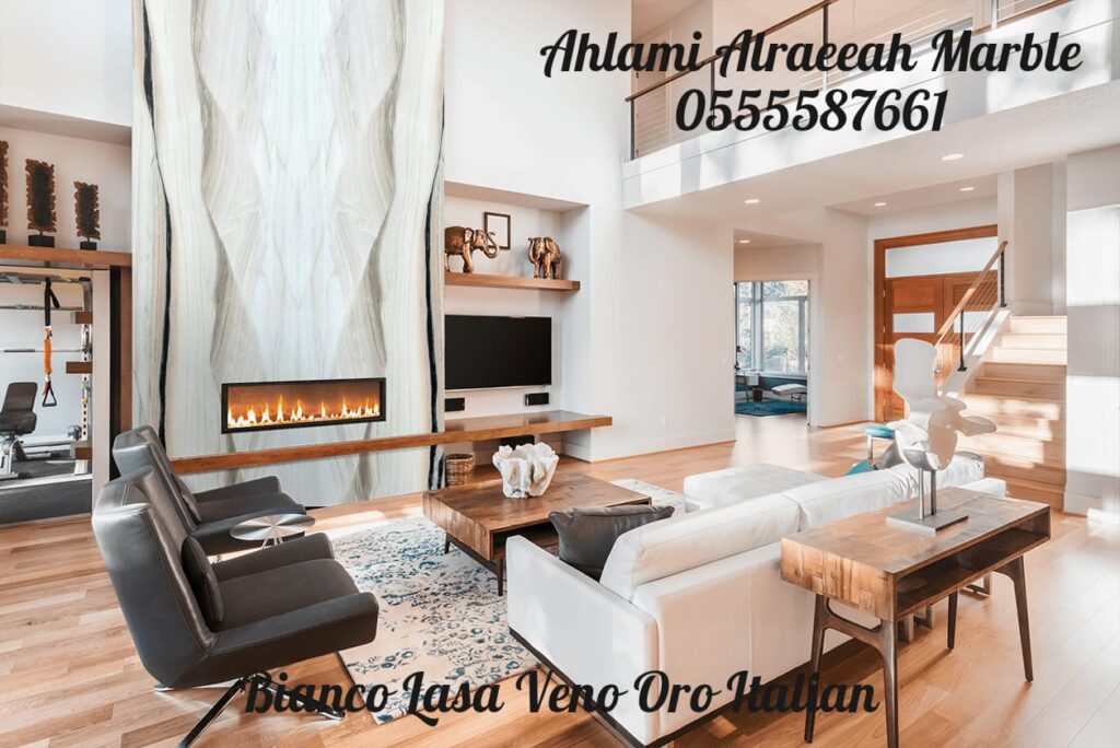 Bianco Lasa Veno Oro Marble - Marble.ahlamialraeeah