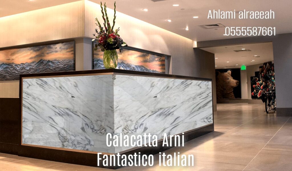 Calacatta Arni Fantastico Marble - Marble.ahlamialraeeah